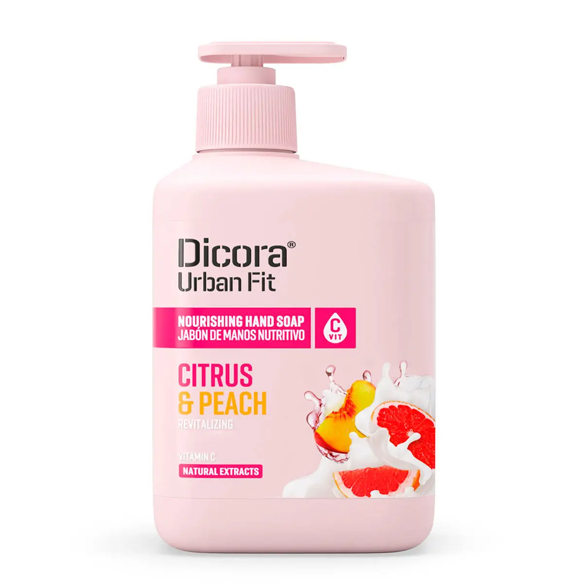 DICORA Tečni sapun UrbanFit citrusi, breskva, vitamin C 500ml