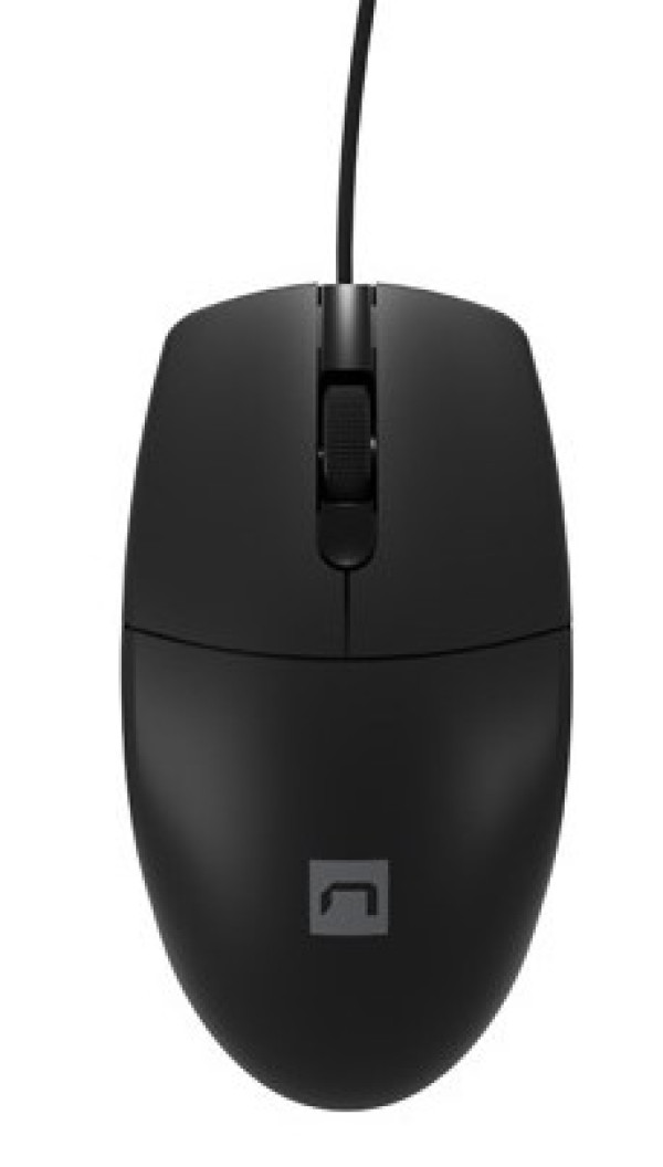 RUFF 2, Optical Mouse 1000 DPI, 3 Buttons, USB, Black, Cable 1,5m ( NMY-1987 )