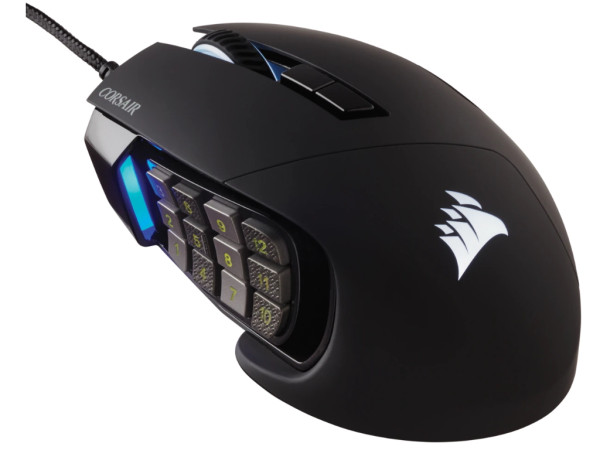 Miš CORSAIR SCIMITAR RGB ELITE žičnicrna' ( 'CH-9304211-EU' )