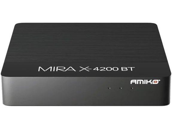 Amiko Prijemnik IPTV@Linux, 4K UHD, H.265, LAN, WiFi Dual Band - MIRAX HIS-4200 BT Pure OTT