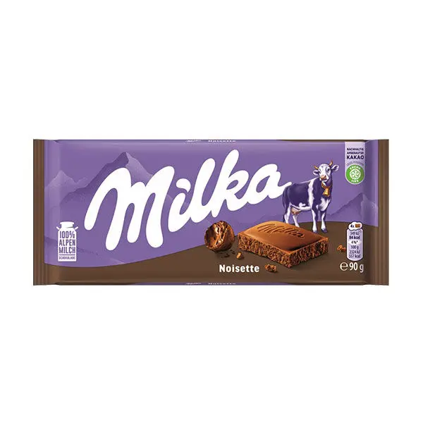 Milka Čokolada, Noisette, 90 g