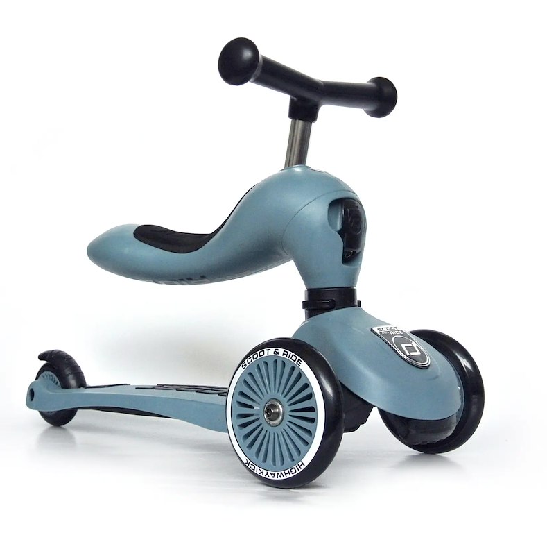 SCOOT & RIDE Dečiji trotinet Highwaykick 1 Steel, Plavi