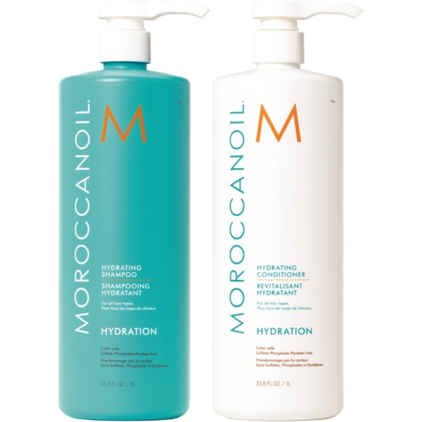 Moroccanoil Hydrating Duo šampon 1L i regenerator 1L
