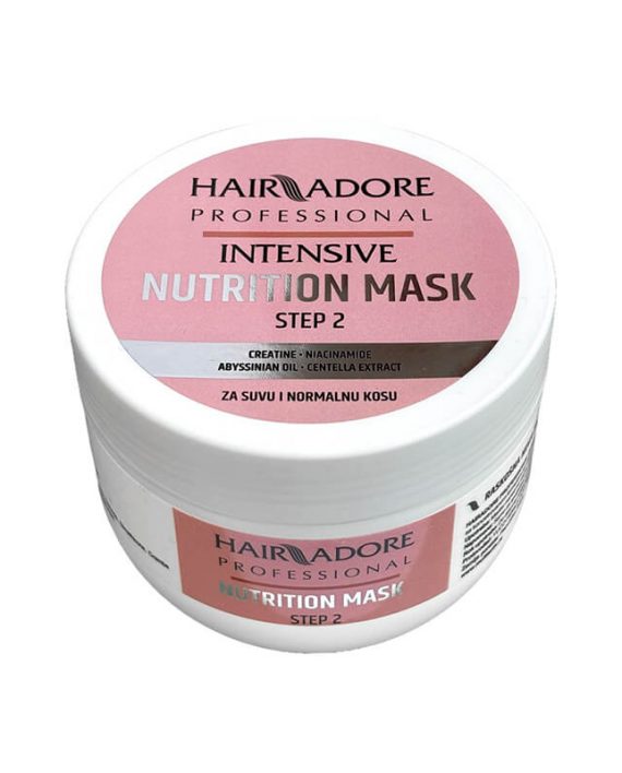 Hair Adore Professional Intensive Nutrition Maska za Suvu i Normalnu Kosu 450 ml