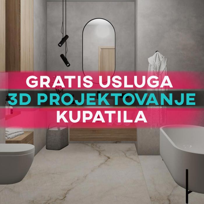 3D PROJEKTOVANJE KUPATILA