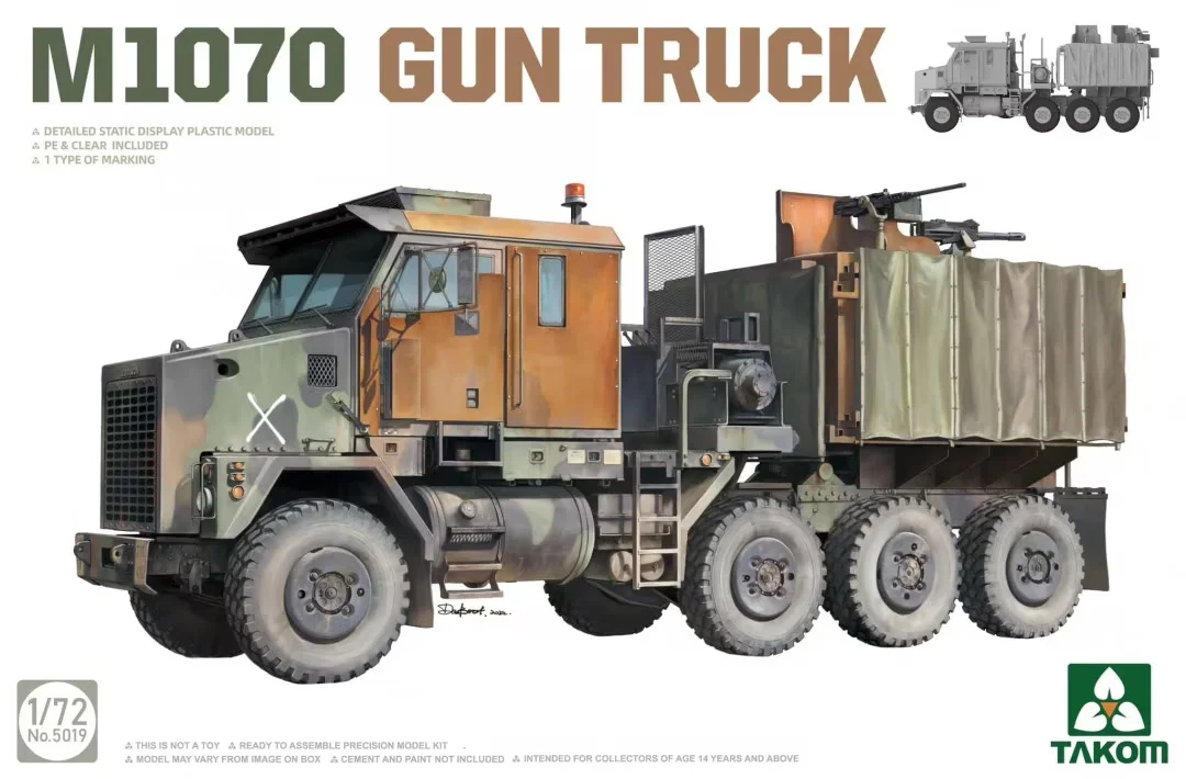 TAKOM 1/72 M1070 Gun Truck