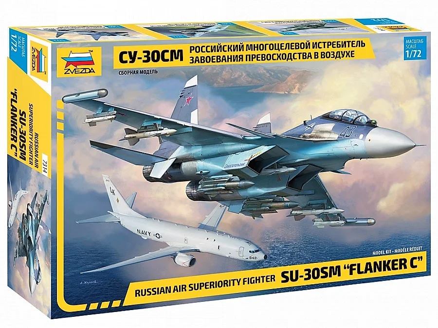 ZVEZDA 1/72 Sukhoi Su-30SM ‘Flanker-C’