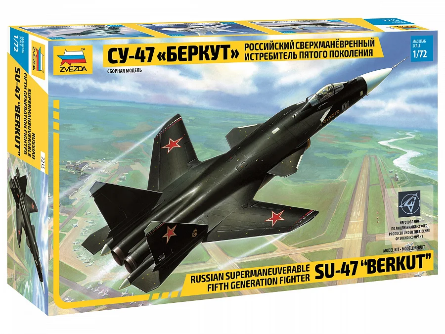 ZVEZDA 1/72 Sukhoi Su-47 Berkut
