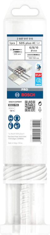 Bosch PRO SDS plus-4C set dleta i burgija 6-10 mm 5/1 (2607017515)