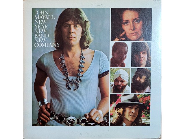 LP*: JOHN MAYALL - NEW YEAR, NEW BAND.. (USA 1975) MINT