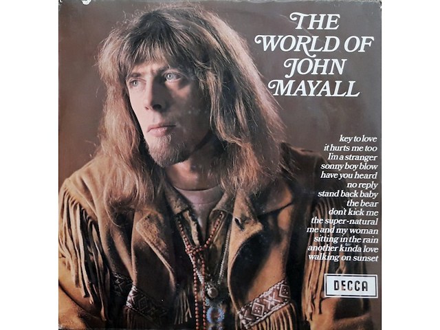 LP*: JOHN MAYALL - THE WORLD OF JOHN MAYALL, UK 1970 NM