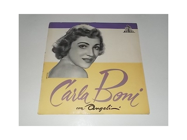 Carla Boni - Carla Boni Con Angelini