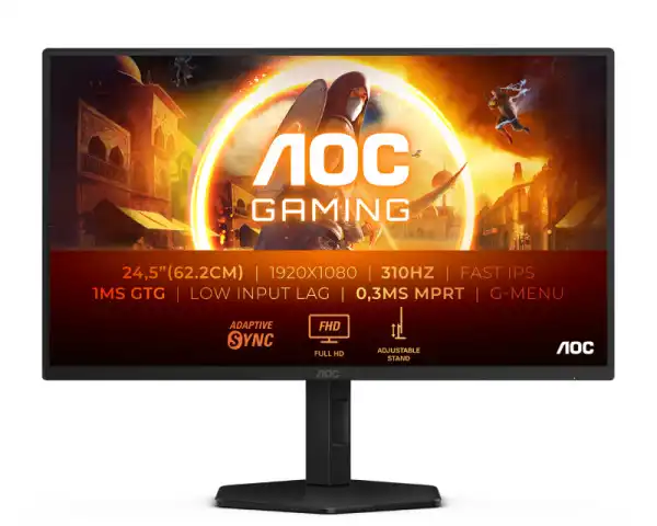 AOC 24.5 inča 25G4SXU FHD 1920x1080 Fast IPS 310 Hz gaming monitor