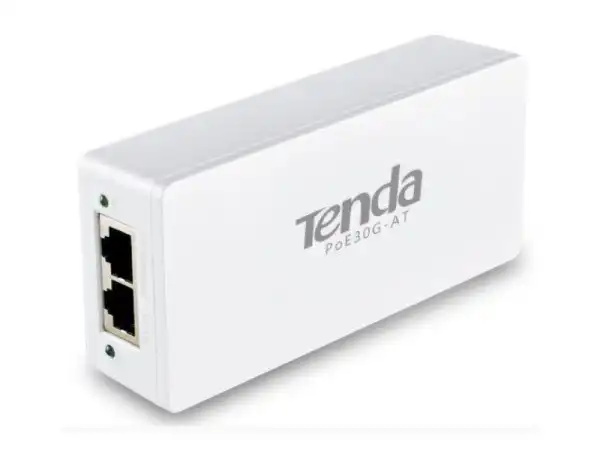Tenda POE30G AT POE adapter 802.3af.at 10 100 1000 injector, 30w, do100m