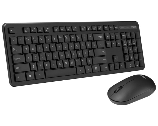 ASUS CW100 Wireless YU tastatura + miš crna