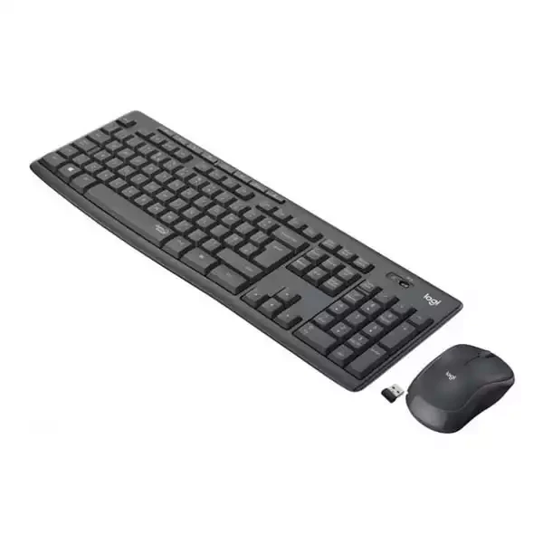 Bežična tastatura + miš Logitech Graphite MK295 US