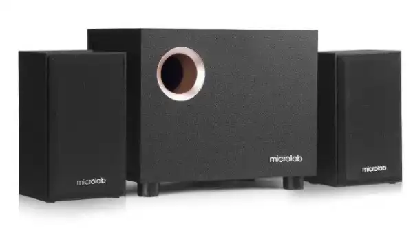 Microlab M-105 Aktivni drveni zvucnici 2.1 10W RMS (5W+2x2,5W) 3,5mm