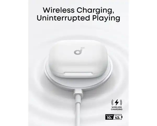 ANKER Soundcore AeroFit 2 BT bubice sa mikrofonom bele