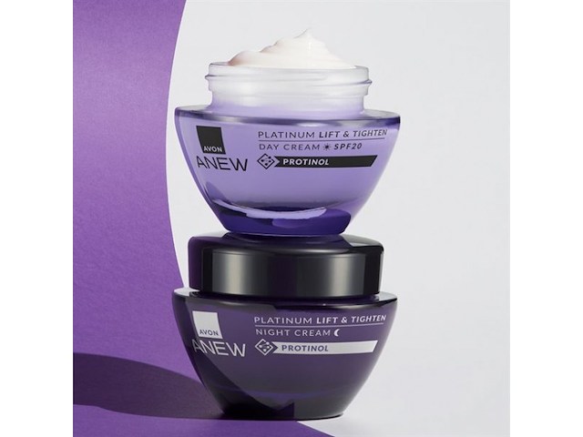 Anew Platinum Lift &; Tighten set krema by Avon