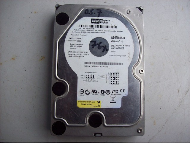 320 Gb WD ata 3.5 inca  WD3200AAJB Caviar SE