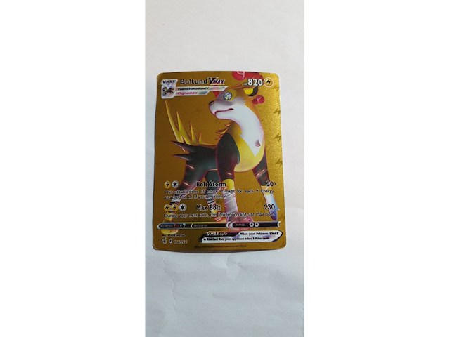 Pokemon kartice TCG - Boltund VMAX