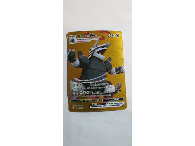 Pokemon kartice Aggron VMAX