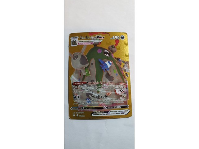 Pokemon kartice Garbodor VMAX