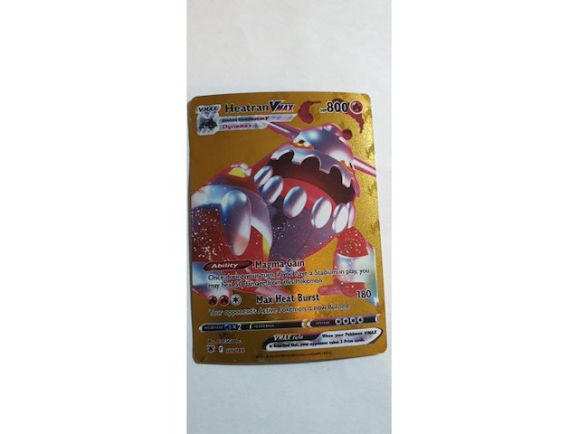 Pokemon kartice Heatran VMAX