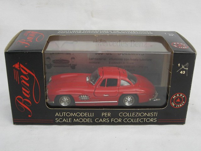 1:43 bang mercedes 300SL