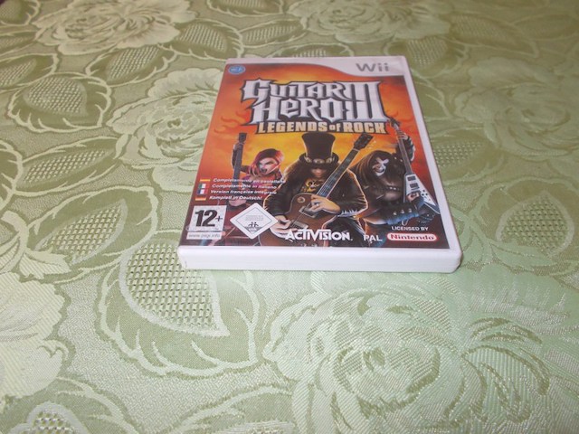 Guitar Hero III - Legends of Rock - Nintendo Wii
