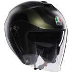 AGV KACIGA JET IRIDES SAKAI MAT ZELENO CRNA