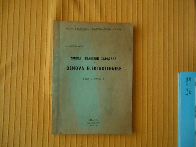Zbirka izrađenih zadataka iz osnova elektrotehnike