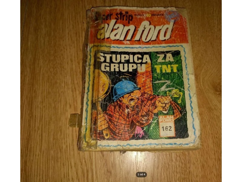 Alan Ford Vjesnik 162 stupica za grupu tnt