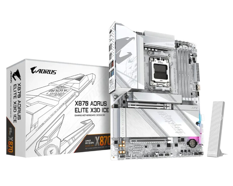 GIGABYTE - X870 A ELITE X ICE rev. 1.0 matična ploča