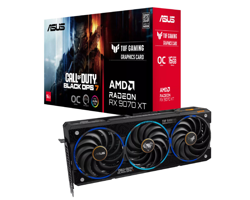 ASUS - AMD Radeon RX 9070 XT COD BO7 special edition 16GB TUF-RX9070XT-O16G-COD-BO7 grafička karta