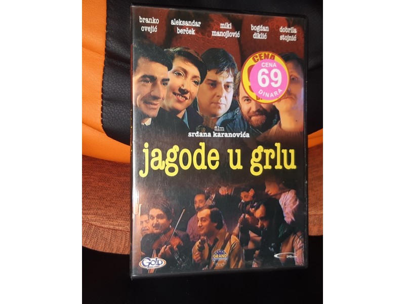 RASPRODAJA: JAGODE U GRLU /// DVD ORIGINAL