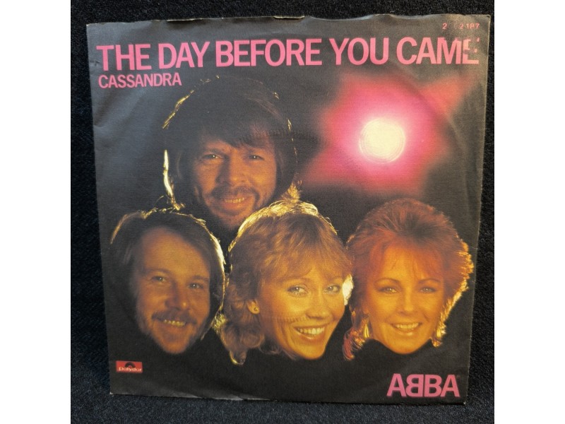 Abba - The Day Before You Came 7"singl
