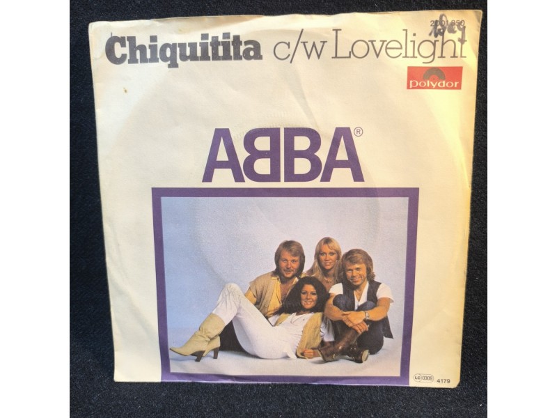 Abba - Chiquitita 7"singl
