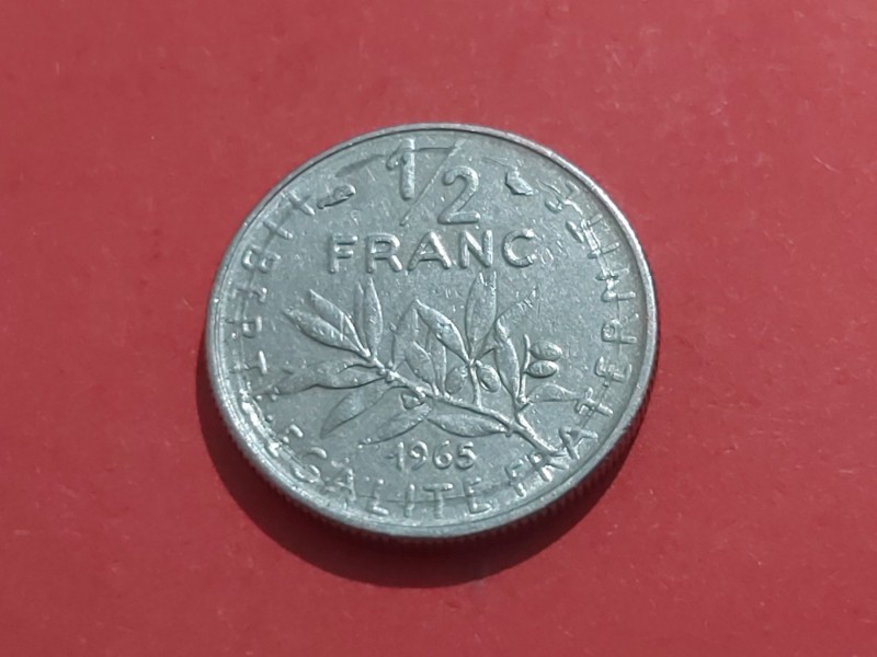 Francuska - 1/2 franc 1965 god