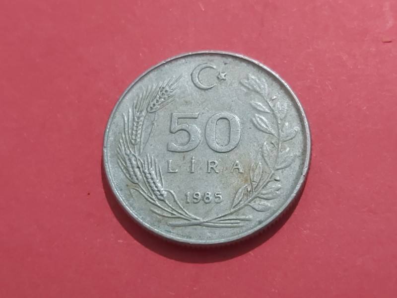 Turska - 50 lira 1985 god