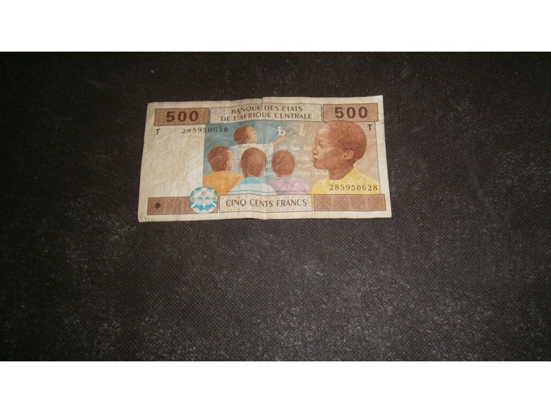 CONGO 500 FRANCS 2002