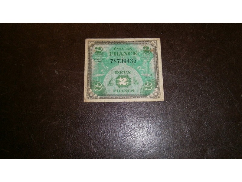 FRANCE 10 FRANCS 1944