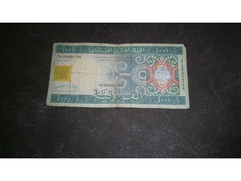 MAURITANIA 1000 OUGIYA 2004