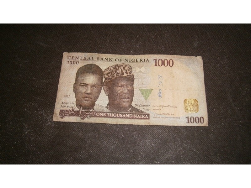 NIGERIA 1000 NAIRA 2021