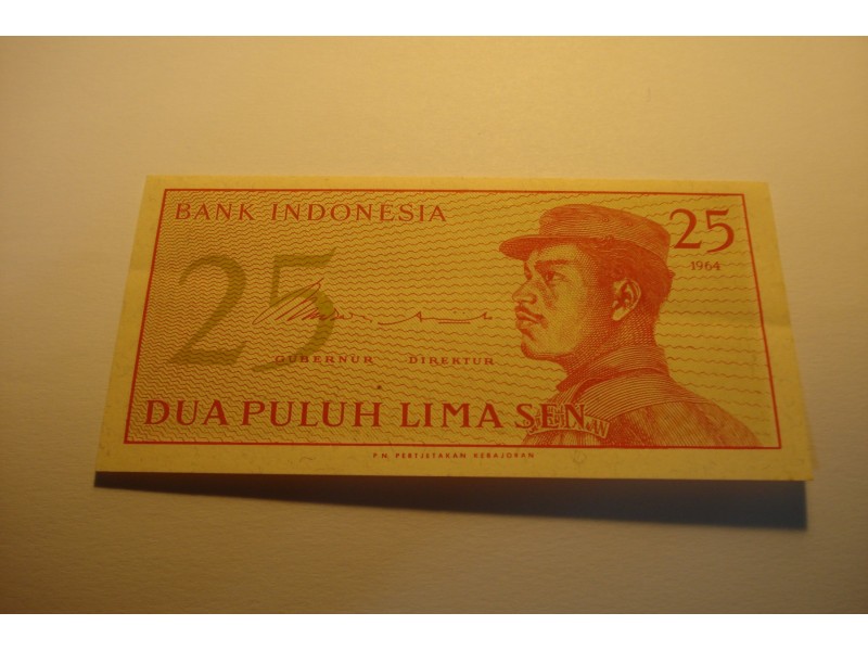 INDONEZIJA - 25 SEN - 1964