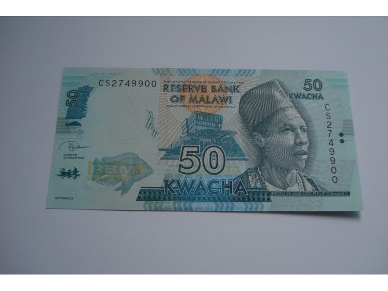 MALAWI - 50 KWACHA - 2020