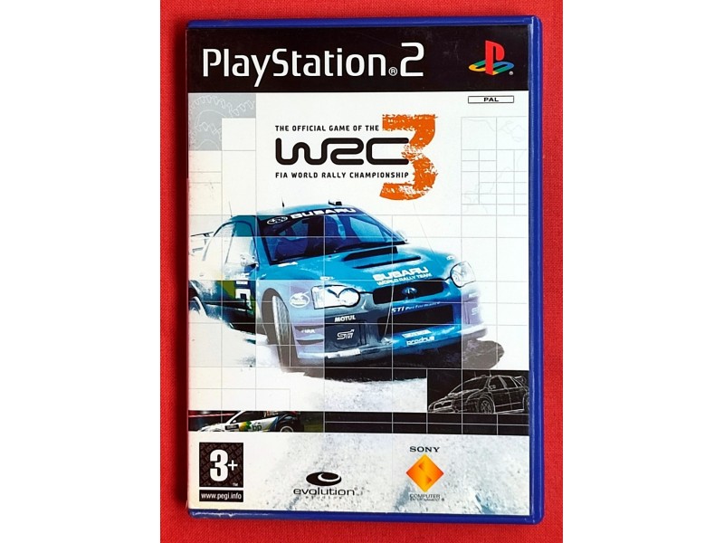 W R C 3 UK - PS2 Originalna Igra