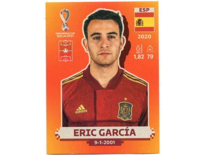 ESP.5 - ERIC GARCIA - PANINI FWC Qatar 2022
