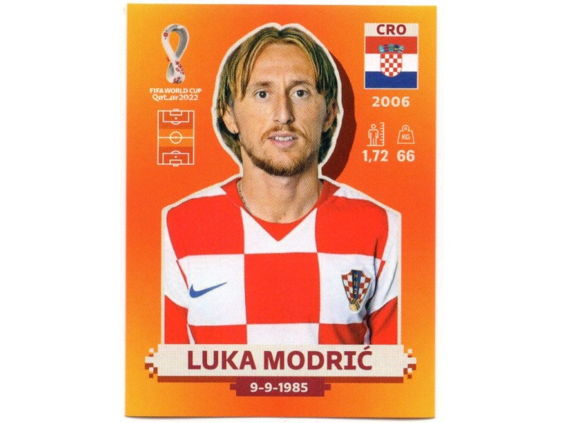 CRO.12 - Luka MODRIĆ - PANINI FWC Qatar 2022