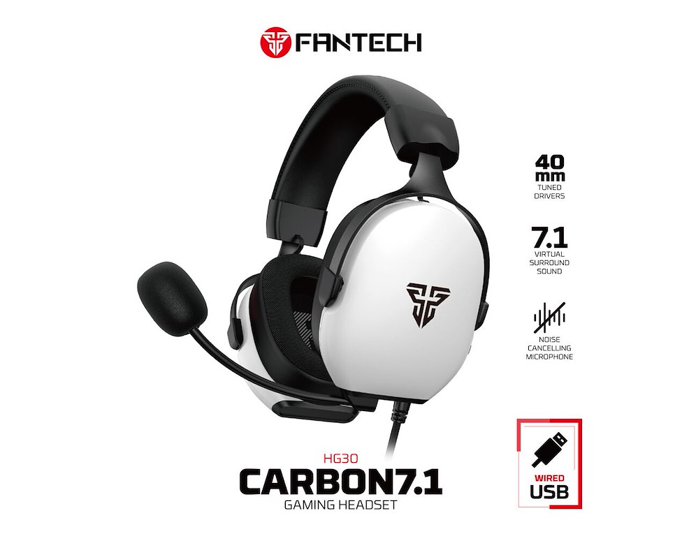 Slusalice Gaming Fantech HG30 Carbon 7.1 Space Edition